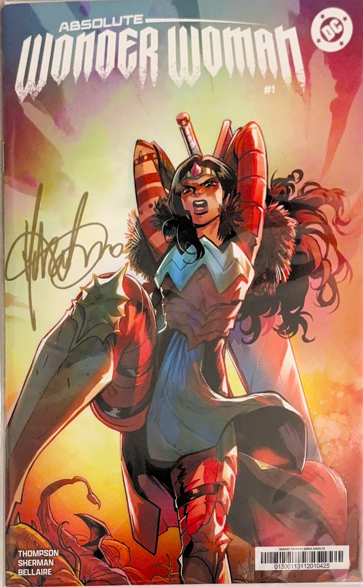 Absolute Wonder Woman #1 – FOMO Exclusive Signed by Mirka Andolfo ...