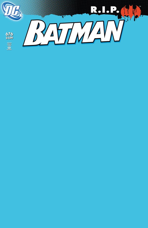 Batman #676 Facsimile Edition 2026 Blank Variant – FOMO BOOKS